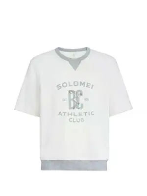 Brunello Cucinelli Printed T-shirt - Neutrals