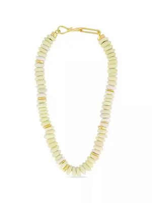 LIZZIE FORTUNATO Laguna Beaded Necklace - Yellow