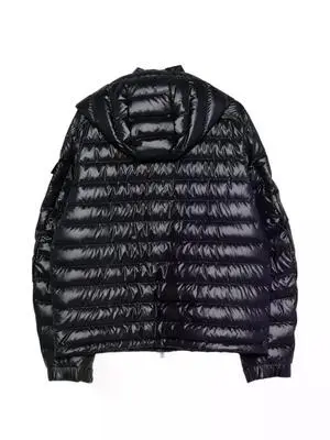 Moncler Lauros Hooded Padded Jacket - Blue
