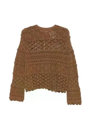 Semicouture Crochet Knitwear For Women
