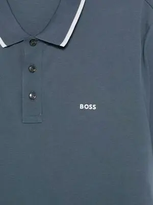 BOSS Logo Trim Polo Shirt