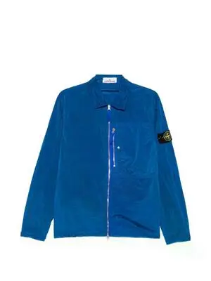 Stone Island Zip Pocket Jacket - Blue