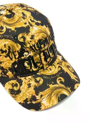 Versace Baroque-patterned Cap