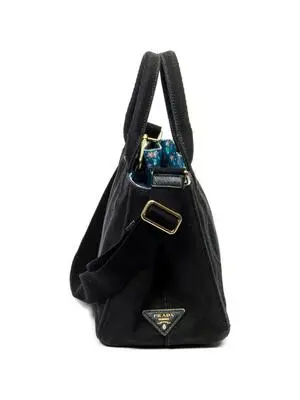 Prada Small Canapa Two-way Handbag