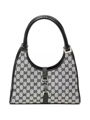 Gucci Jackie Monogram Shoulder Bag - Grey