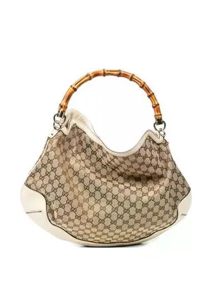 Gucci Peggy Bamboo Handbag