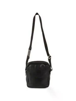 Dior 2000s Leather Shoulder Bag - Black