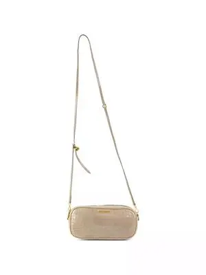 Miu Miu 2000s Leather Shoulder Bag - Neutrals