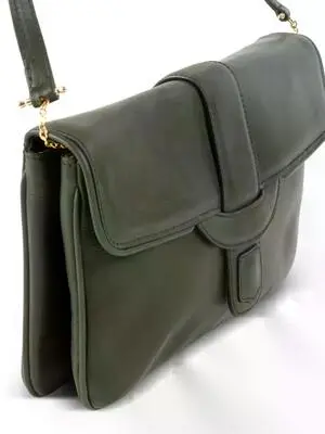 Celine 1980s Leather Shoulder Bag