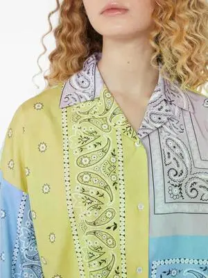 Max Mara Patchwork Bandana-print Shirt