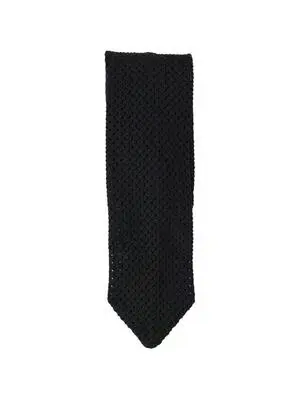 MFPEN Knitted Neck Tie - Black