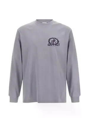 Gramicci Logo-print Long-sleeve Sweatshirt - Purple