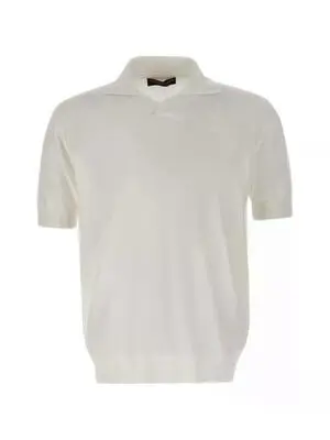 FILIPPO DE LAURENTIIS Ribbed T-shirt - White