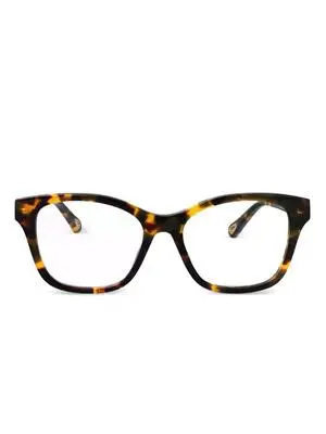 Chloé Butterfly-frame Eyeglasses - Brown
