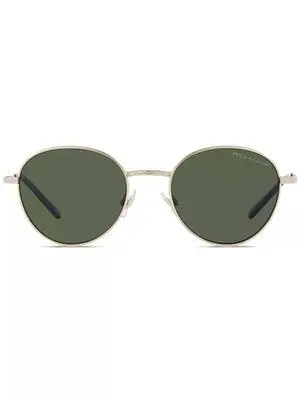 Polo Ralph Lauren Round Frame Sunglasses - Gold