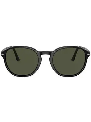 Persol Round-frame Sunglasses - Black