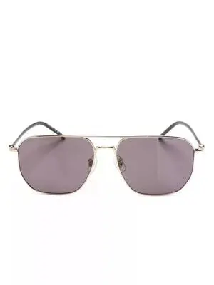 Montblanc Pilot-frame Sunglasses - Gold