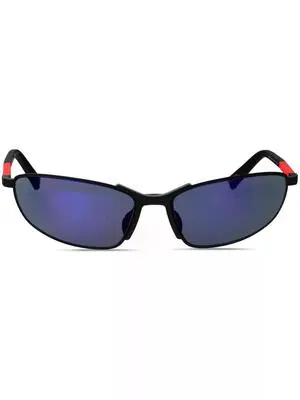 Prada Oval-frame Sunglasses - Black