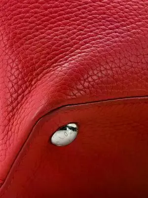 LOUIS VUITTON Capucines Mm Satchel - Red