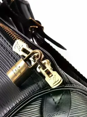 LOUIS VUITTON Keepall 45 Travel Bag Epi Leather - Black