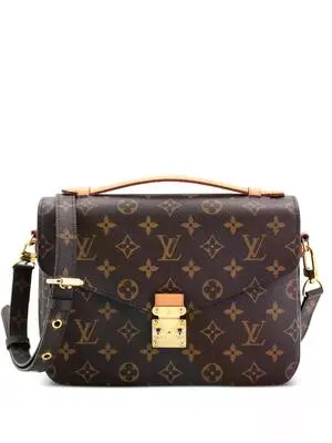 LOUIS VUITTON Pochette Metis Monogram Canvas - Brown