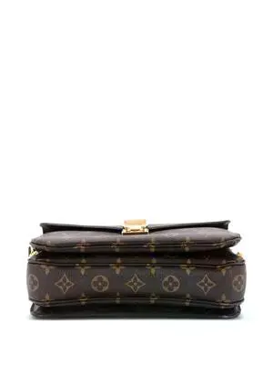 LOUIS VUITTON Pochette Metis Monogram Canvas - Brown