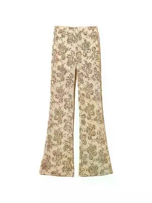 TWINSET Sequin-embellished Trousers - Neutrals