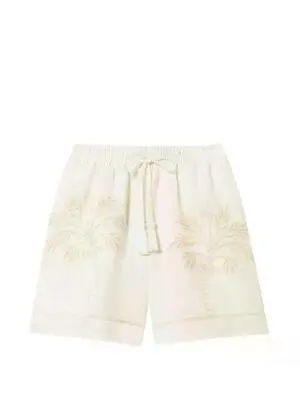 TWINSET Drawstring-fastening Shorts - Neutrals
