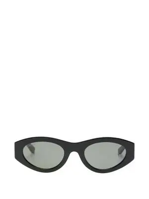 Gucci Gg Geometric Sunglasses - Black