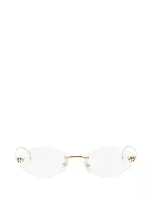 CARTIER Rimless-frame Glasses - White