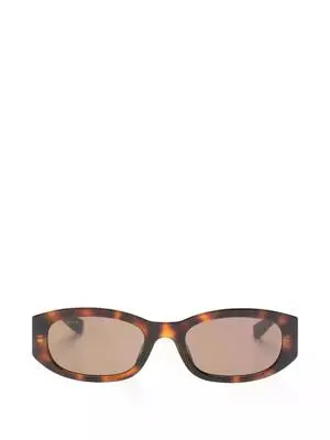 Gucci Rectangle-shape Sunglasses - Brown