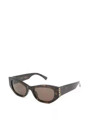 Gucci Oval-frame Sunglasses