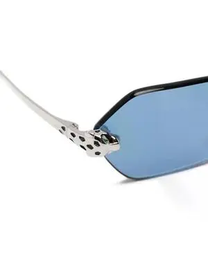 CARTIER Geometric-frame Sunglasses