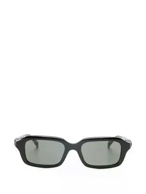 Gucci Logo Rectangle Sunglasses - Black