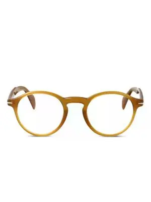 DB EYEWEAR BY DAVID BECKHAM Pantos-frame Eyeglasses - Yellow
