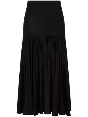 Rabanne Button-embellished Draped Skirt