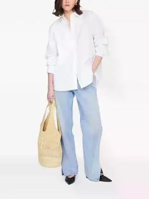 ANINE BING Leah Logo-detail Tote Bag
