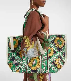 ALEMAIS Liana Jacquard Tote Bag - Multicoloured
