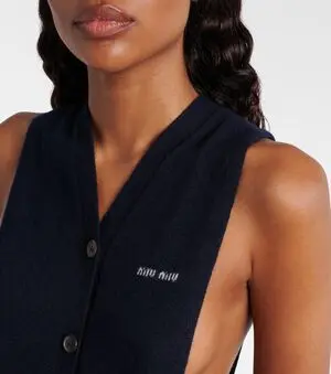 Miu Miu Cashmere Sweater Vest