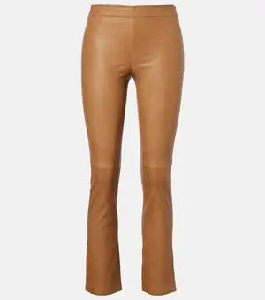 Stouls Jp Twenty Leather Slim Pants