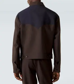 Versace Medusa Wool And Mohair Blouson Jacket