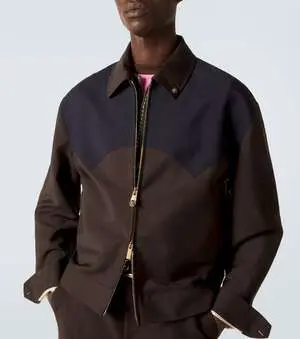 Versace Medusa Wool And Mohair Blouson Jacket