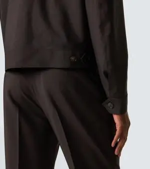 Versace Medusa Wool And Mohair Blouson Jacket