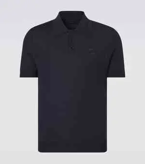Gucci Double G Wool Polo Shirt