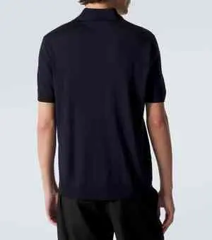 Gucci Double G Wool Polo Shirt