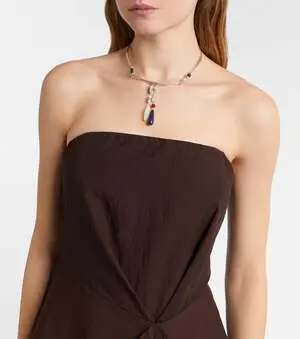 Staud Kara Gathered Gown