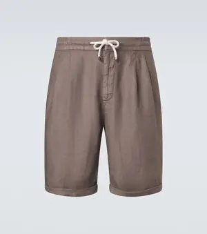 Brunello Cucinelli Linen Shorts