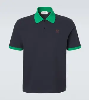 Versace Jeans Couture Collared Polos For Men