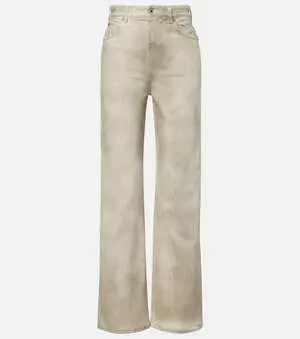 Loewe Wide-leg Jeans - Beige