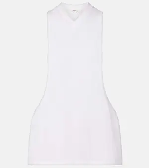 Versace Cotton-blend Jersey Tank Top